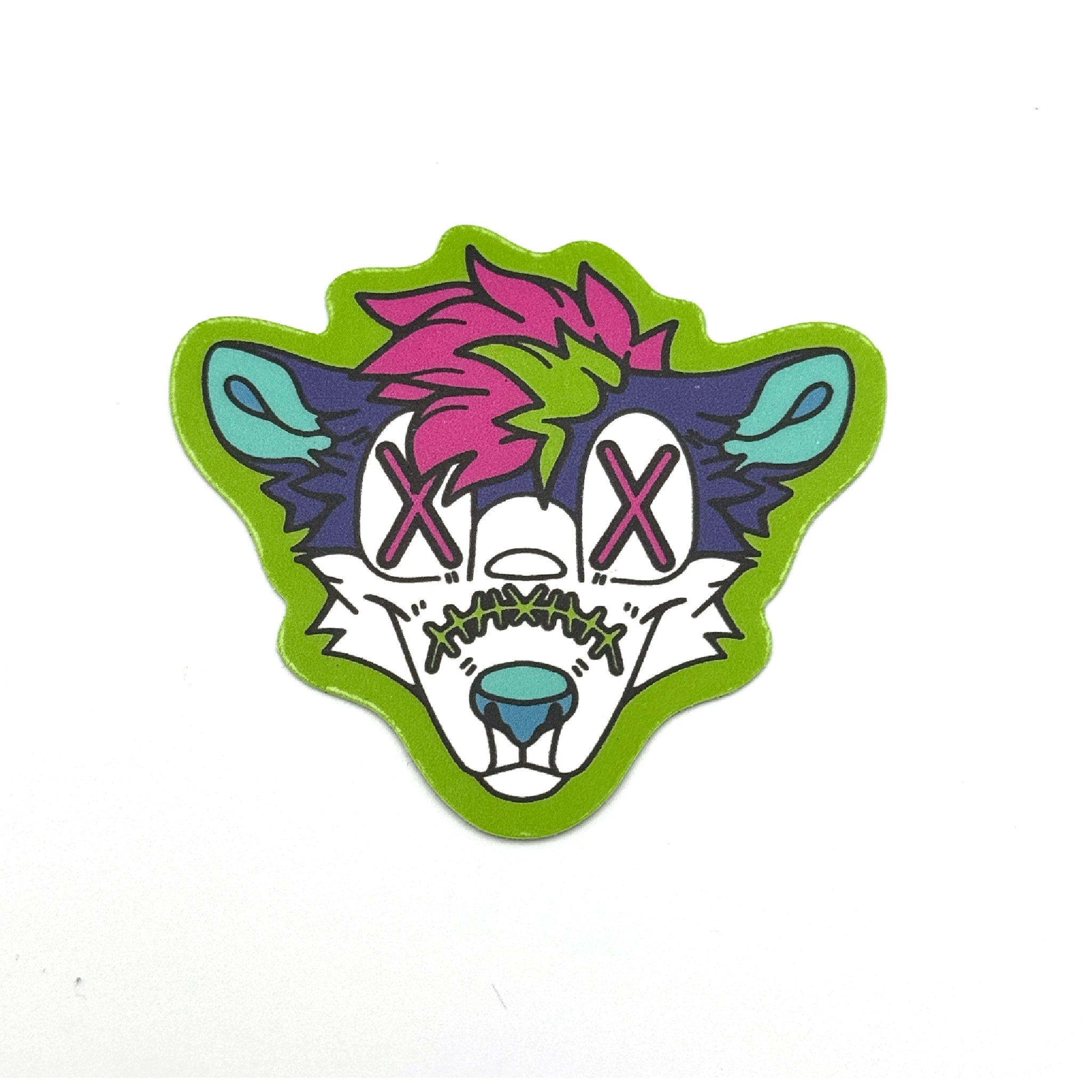 Victor Face Sticker – Playing Possum Clothing Co.