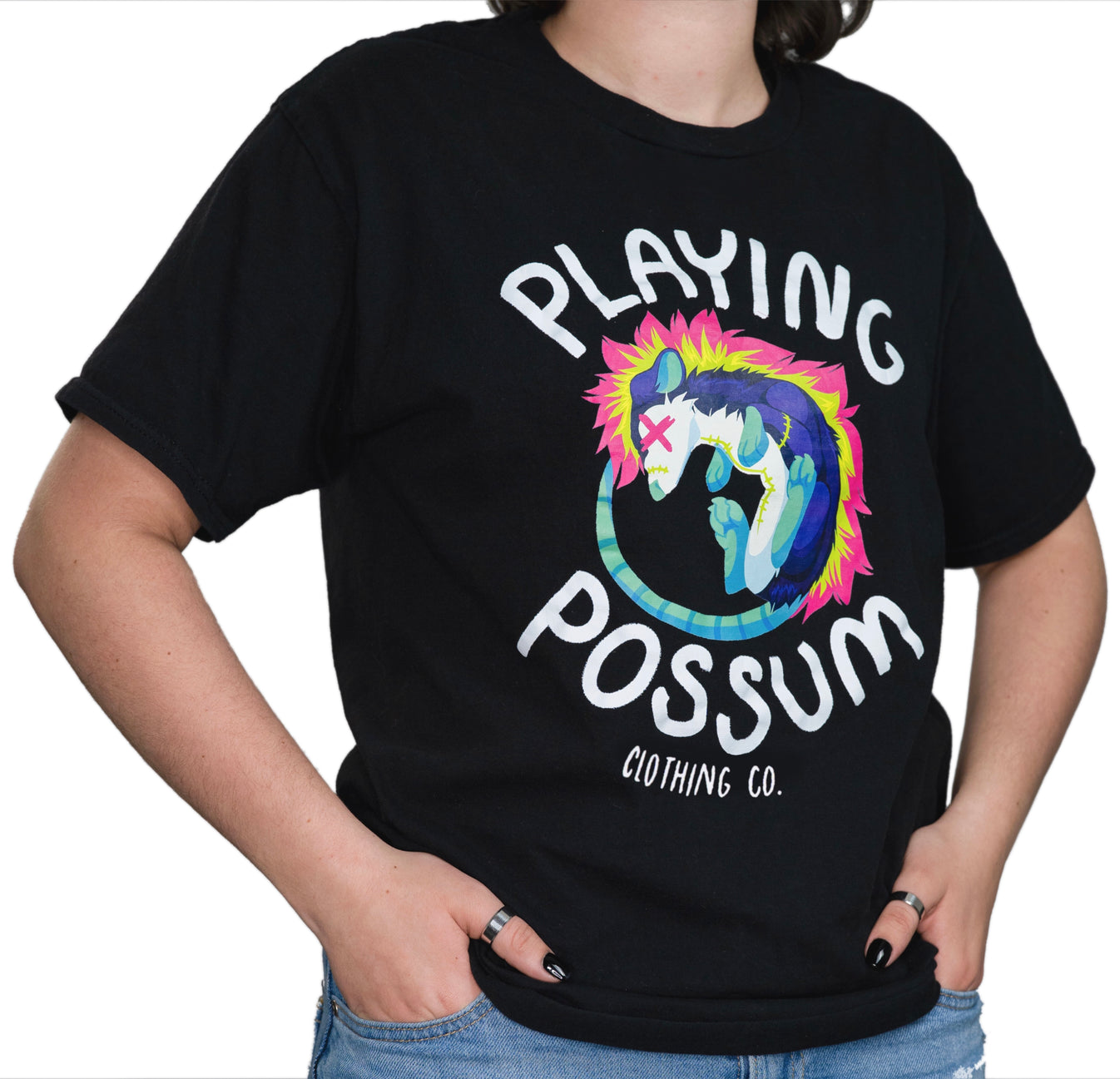 Playing Possum Logo T-Shirt – Playing Possum Clothing Co.