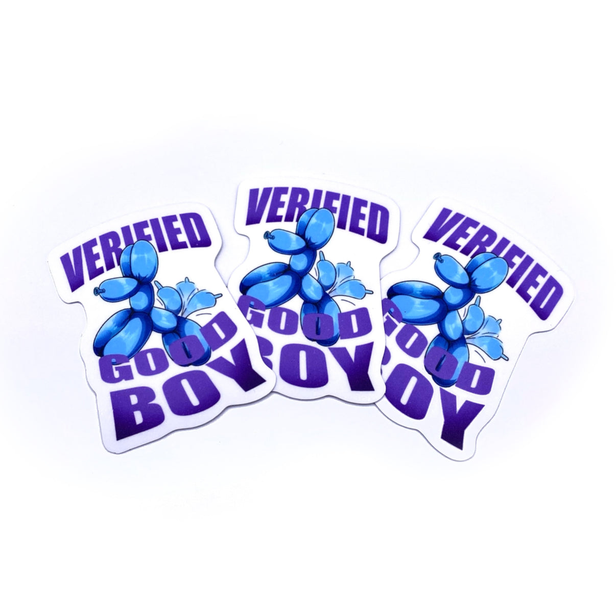 Verified Good Boy Sticker – Playing Possum Clothing Co.